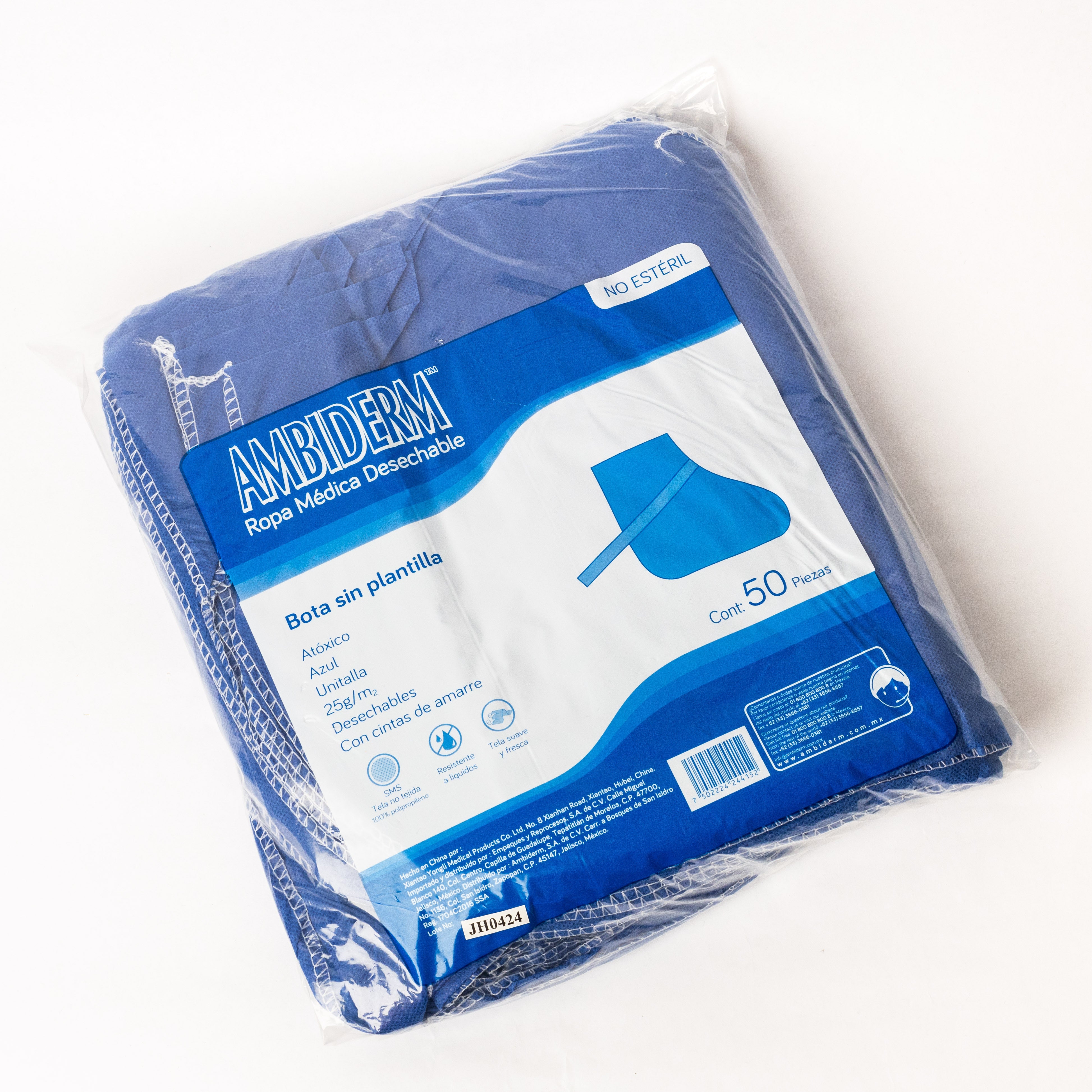 AMBIDERM - BOTA SIN PLANTILLA C/25 PARES – Reactech