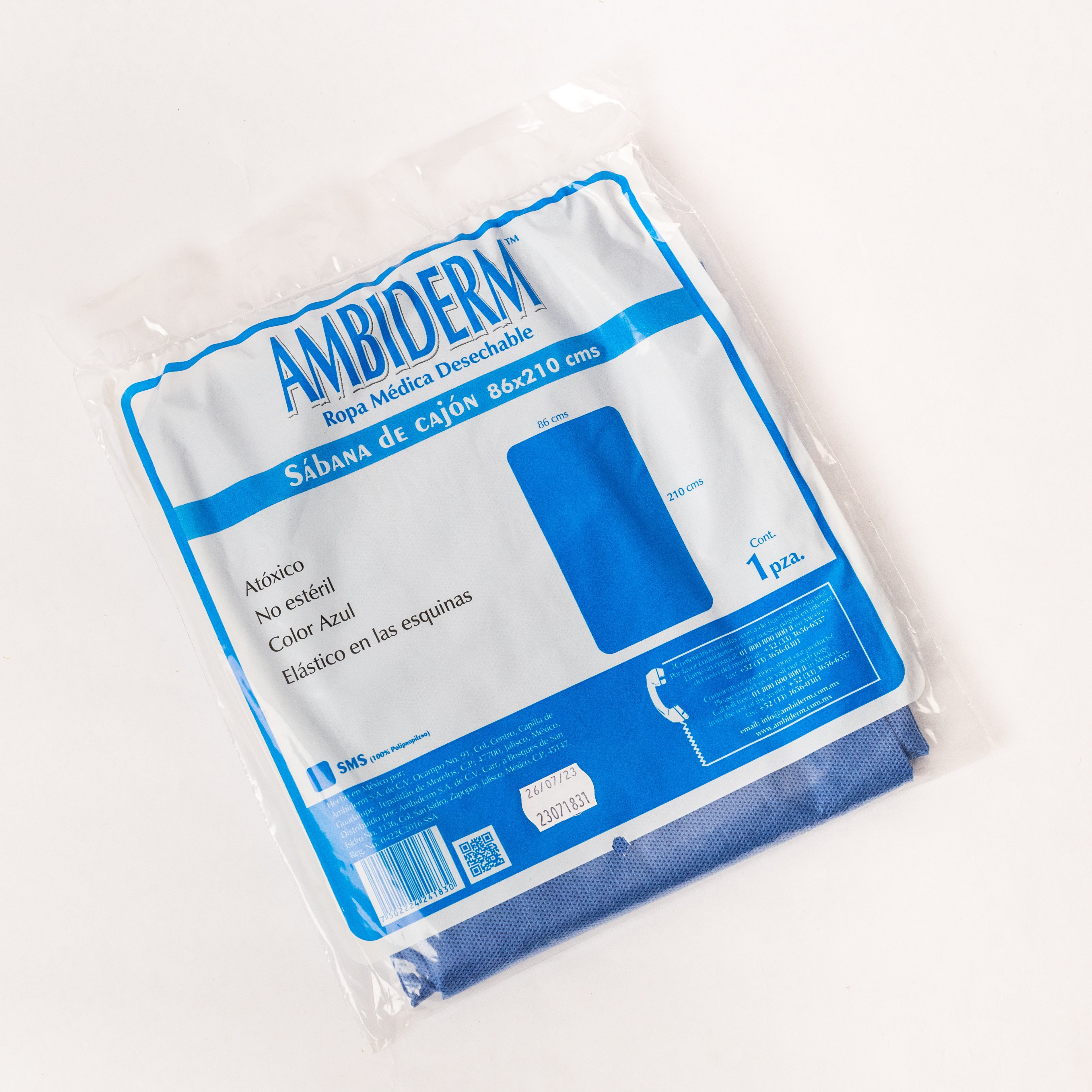 AMBIDERM - SABANA DE CAJON 86x210 cm – Reactech